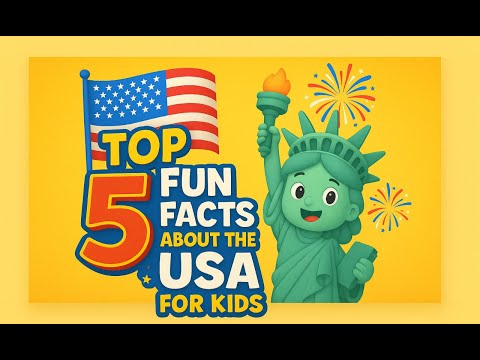 Top 5 Fun Facts About the USA for Kids | Discover America with GlobeTales