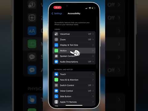 Activate “Reduce Motion” to make your iPhone faster 🤝 #iphonetricks #iphone #reduce #motion #shorts
