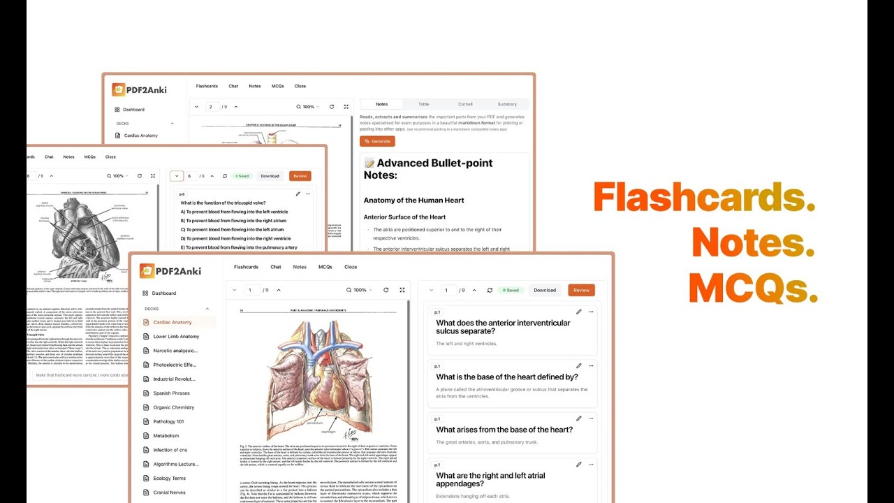 PDF2Anki V3 | Demo and Walkthrough