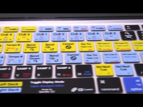 Editors Keys Keyboard Skin Serato DJ iMuso
