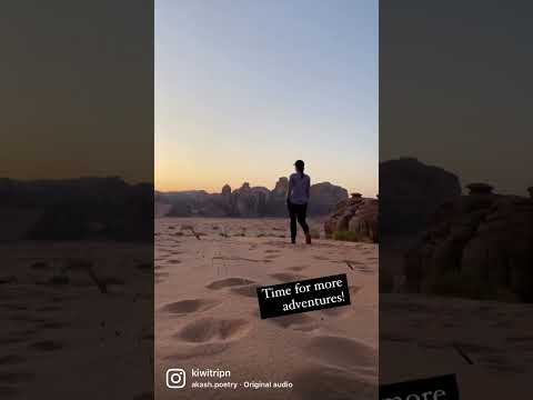 Most beautiful desert in Saudi Arabia! 🤩😍🐪