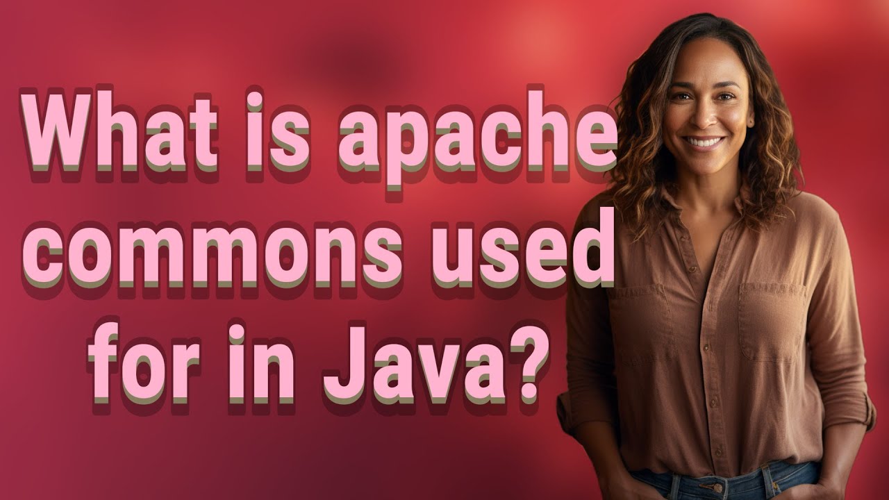 What is apache commons used for in Java?