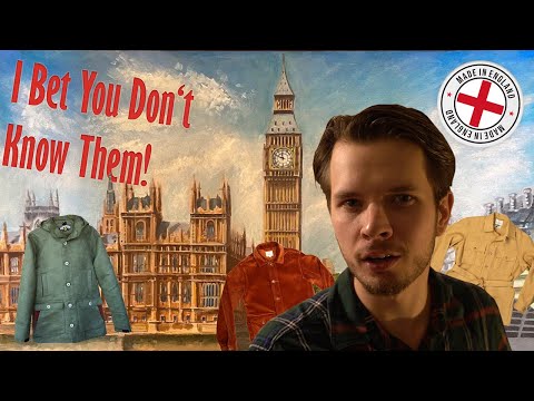 5 MADE IN ENGLAND Clothing Brands You MUST Know! (Bee, Berties, Blackhorse, etc.)