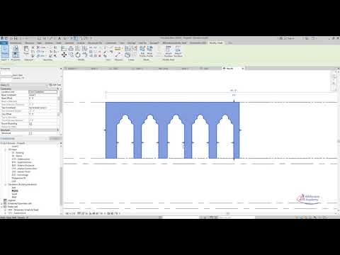 Islamic arch shape opening in revit – Phoenix