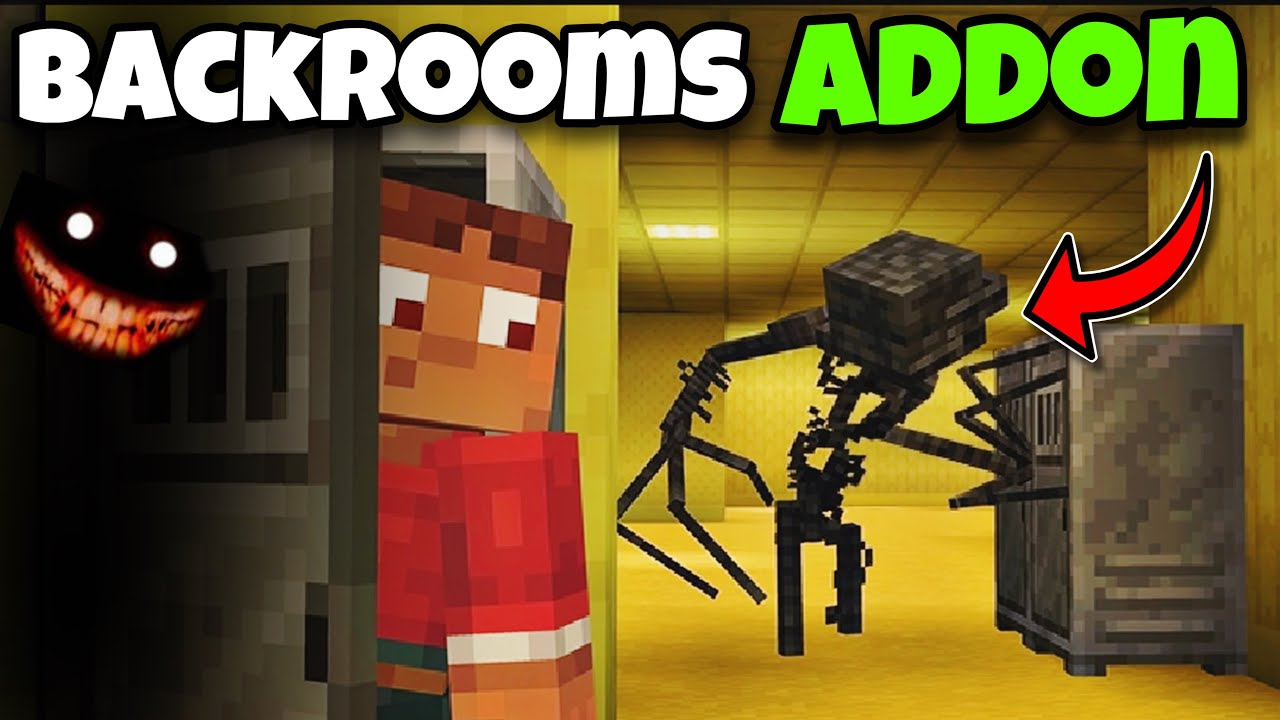 Minecraft's NEW Backrooms Addon is TERRIFYING...