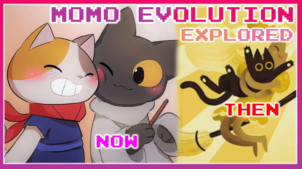 Google Doodle Momo the cat Evolution !