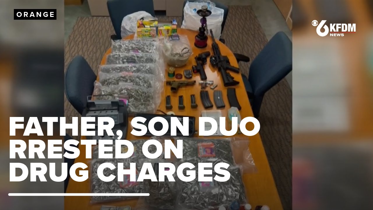 An Orange County father and son drug dealing duo arrested