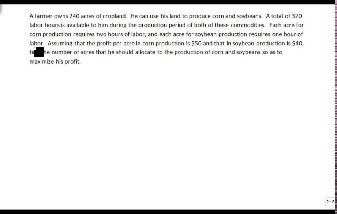 Write Objective Function
