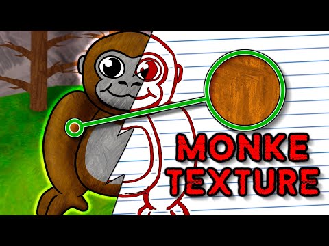 How to Draw Monke (Gorilla Tag)