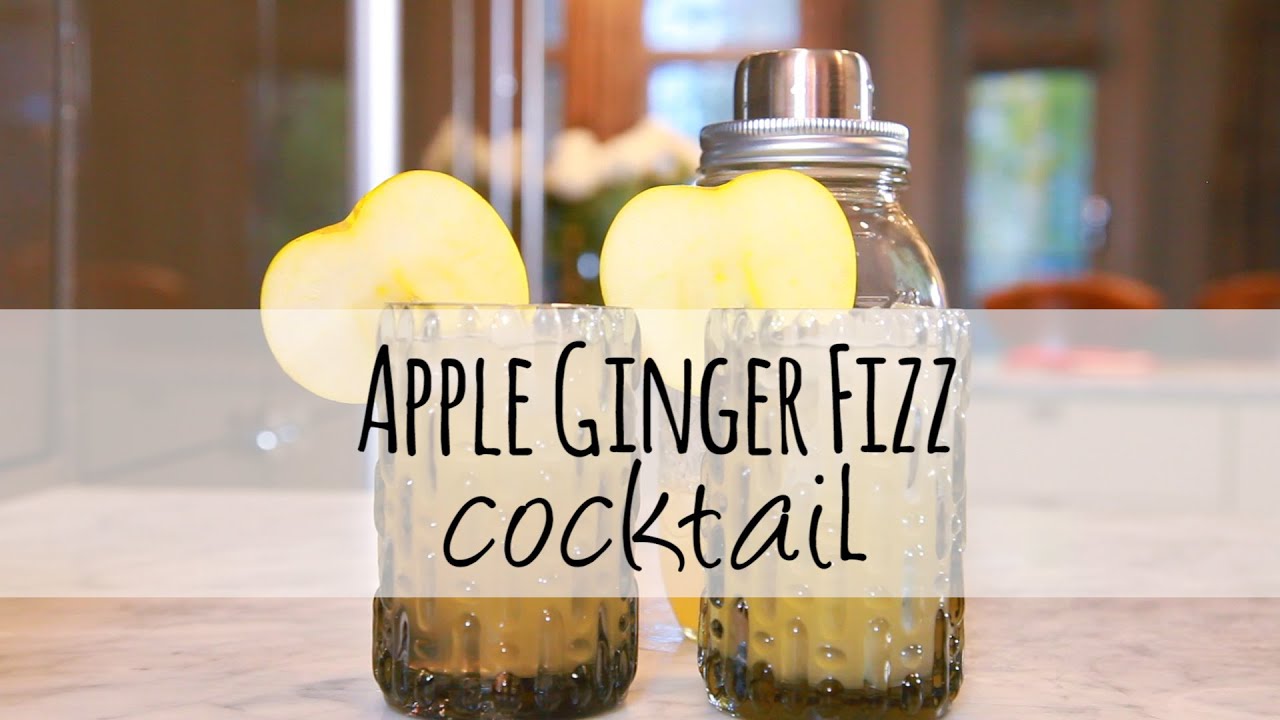 Apple Ginger Fizz: The perfect winter cocktail recipe | One Hungry Mama