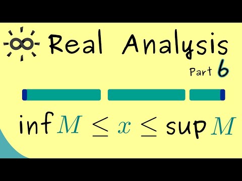 Real Analysis 6 | Supremum and Infimum