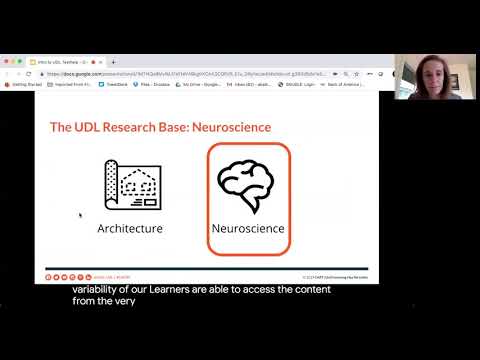 The fundamentals of Universal Design for Learning with Allison Posey.
