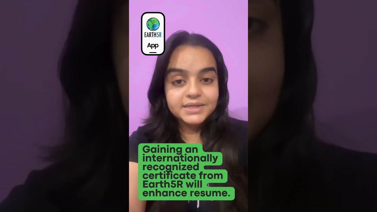 Transformative Earth5R Internship: Making an Impact & Gaining Skills 🌍✨