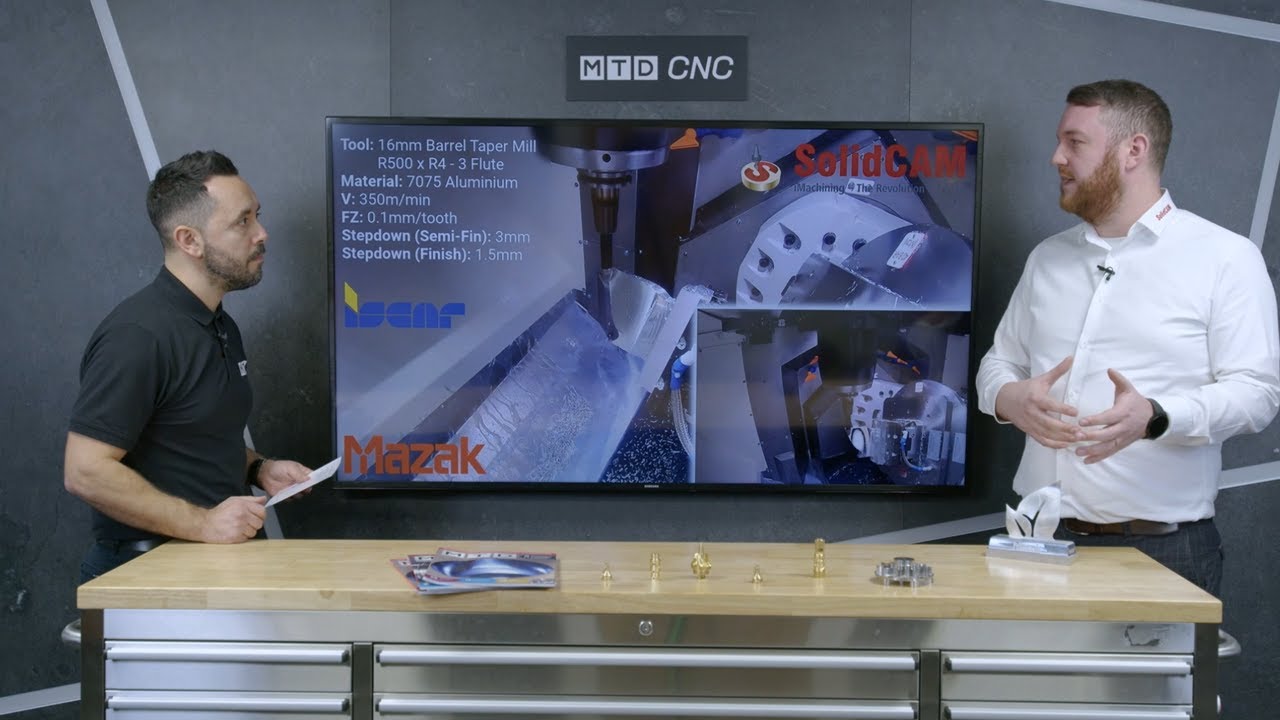 SolidCAM Technical Corner -  5 Axis Simultaneous