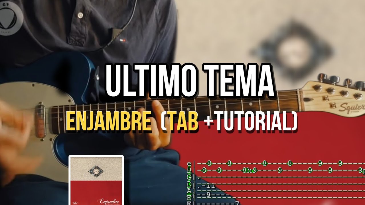COMO TOCAR (TAB) ULTIMO TEMA - ENJAMBRE | COVER +TUTORIAL