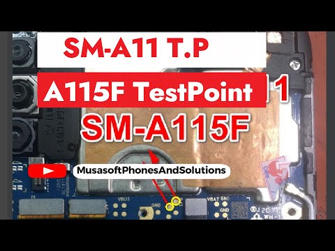 Test Point for SamSung A11T.P [A115F] to hardreset and Remove FRP 2023