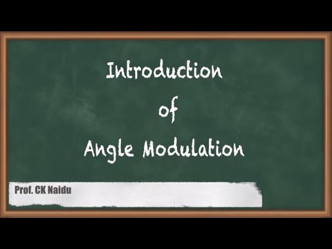 Introduction Angle Modulation Video Lecture - Communications (Video ...