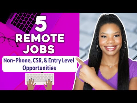 5 Work From Home Jobs: Non-Phone, Beginner-Friendly & CSR Roles