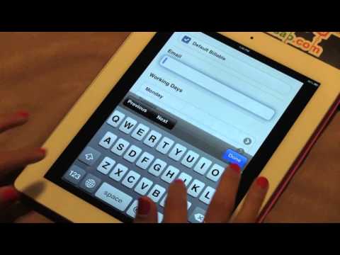 Timesheets on SAP NetWeaver Cloud - Demo