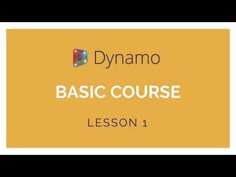 Dynamo Basics Training - Lesson 1