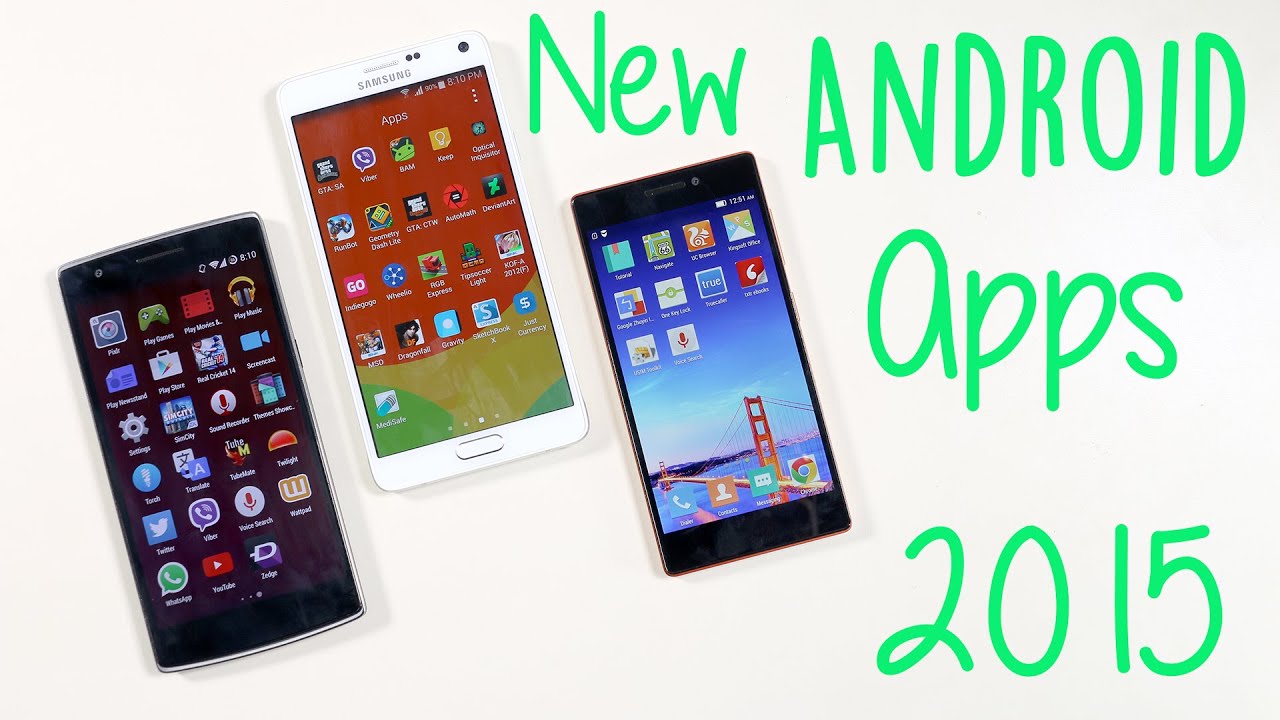 Top 10 Best Android Apps 2015