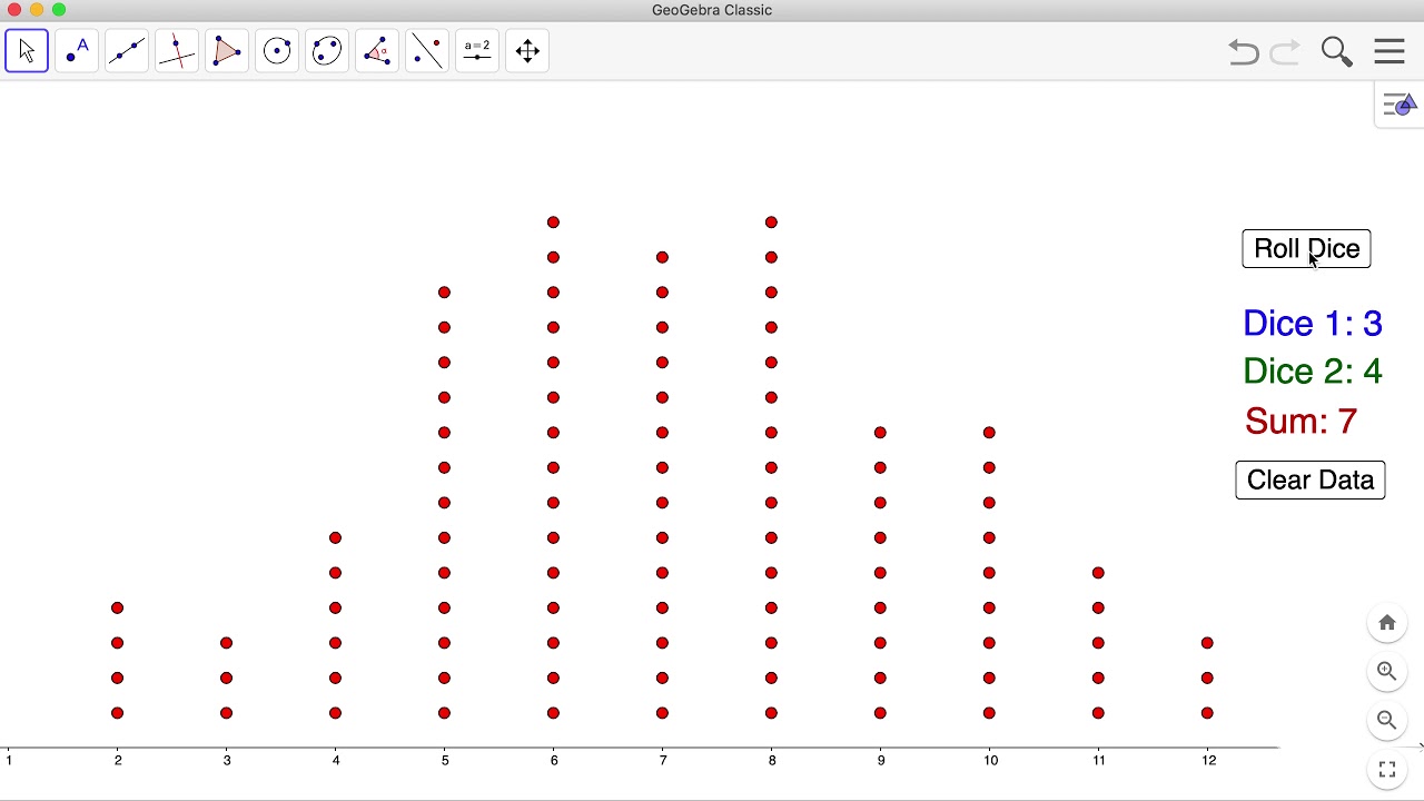Dice Rolls Simulation