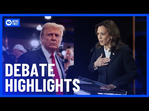 Kamala Harris Dominates Debate With Donald Trump | 10 News First
