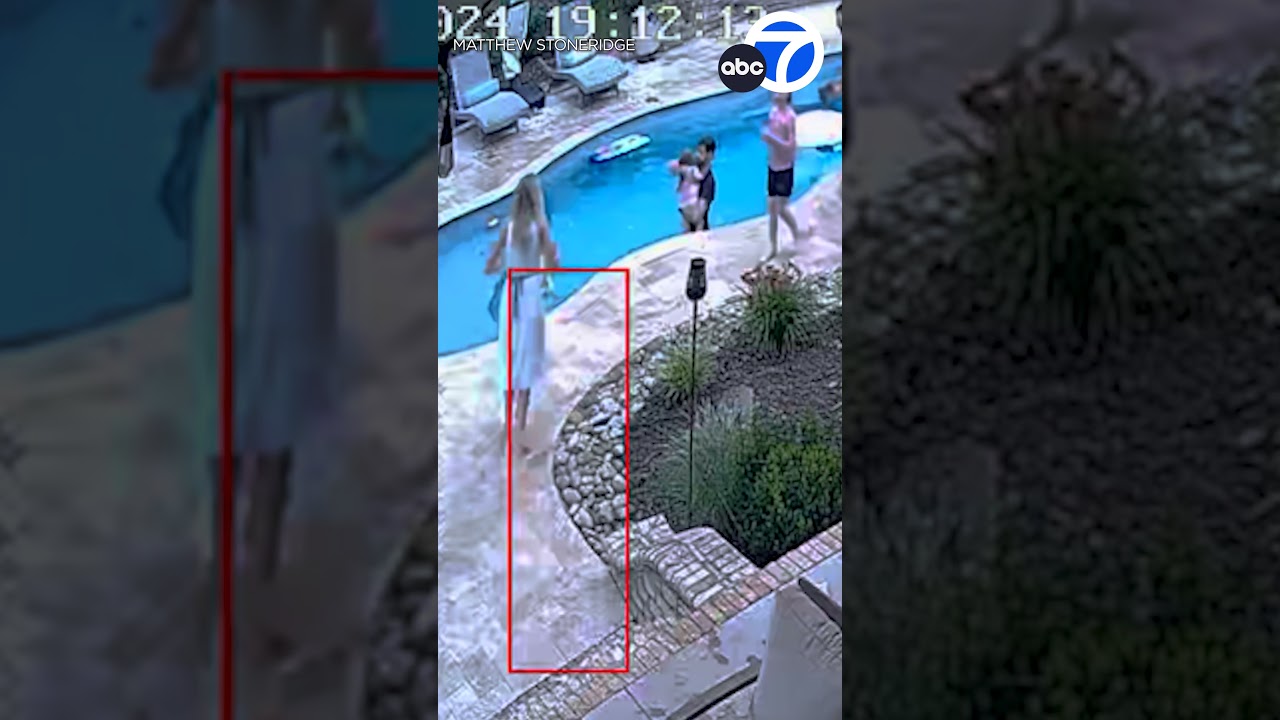 Father jumps into action to save 2-year-old from near drowning