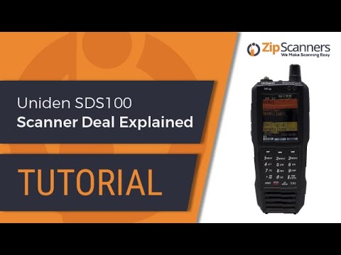 Uniden SDS100 Scanner Deal Explained | Tutorial