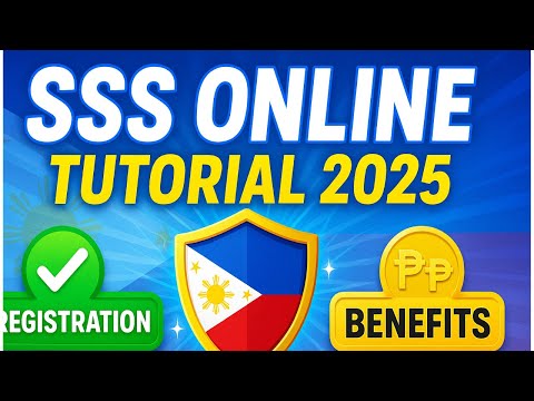 SSS ONLINE Tutorial 2025 (Registration + Benefits Guide) | Kuya App