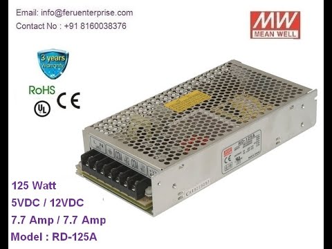 RD-125A MEANWELL SMPS Power Supply