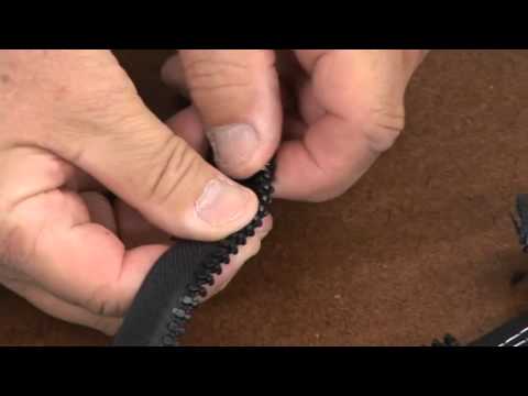 YKK® Zipper #10 Stainless Steel Top Stop (VISLON®) - Sailrite