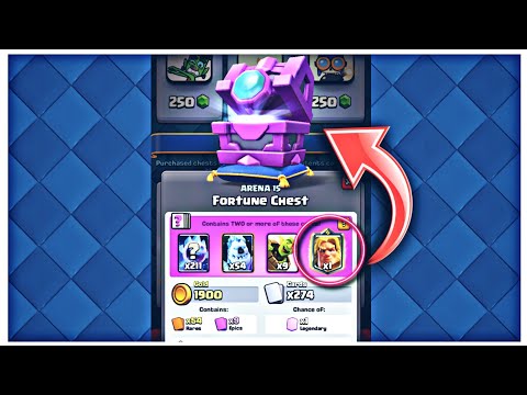 Opening Fortune Chest #clashroyale #shorts