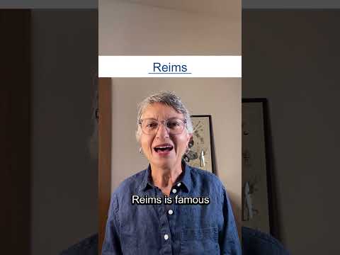 How to say the city of REIMS in French! 🥂 🇫🇷