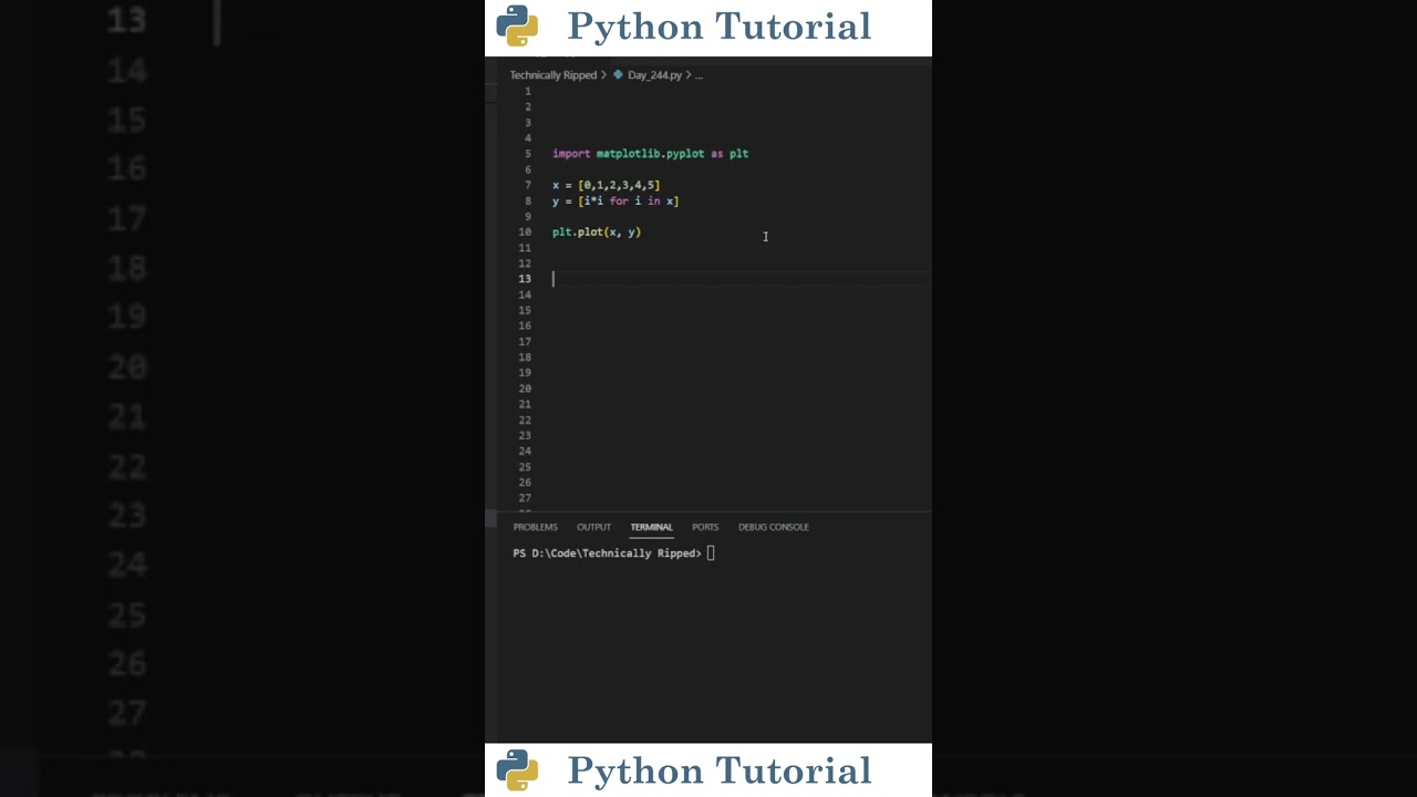 Saving Matplotlib Graphs As Images | Python Tutorial