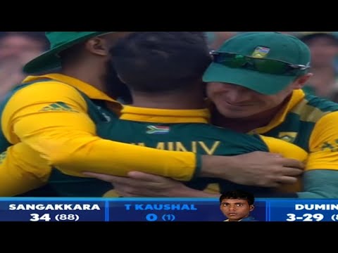 Jp duminy hat-trick at ICC Men's cricket world cup 2015|| Match Highlights | ICC EVENTS 2023 |