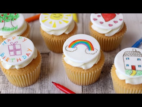 Doodle Cupcakes