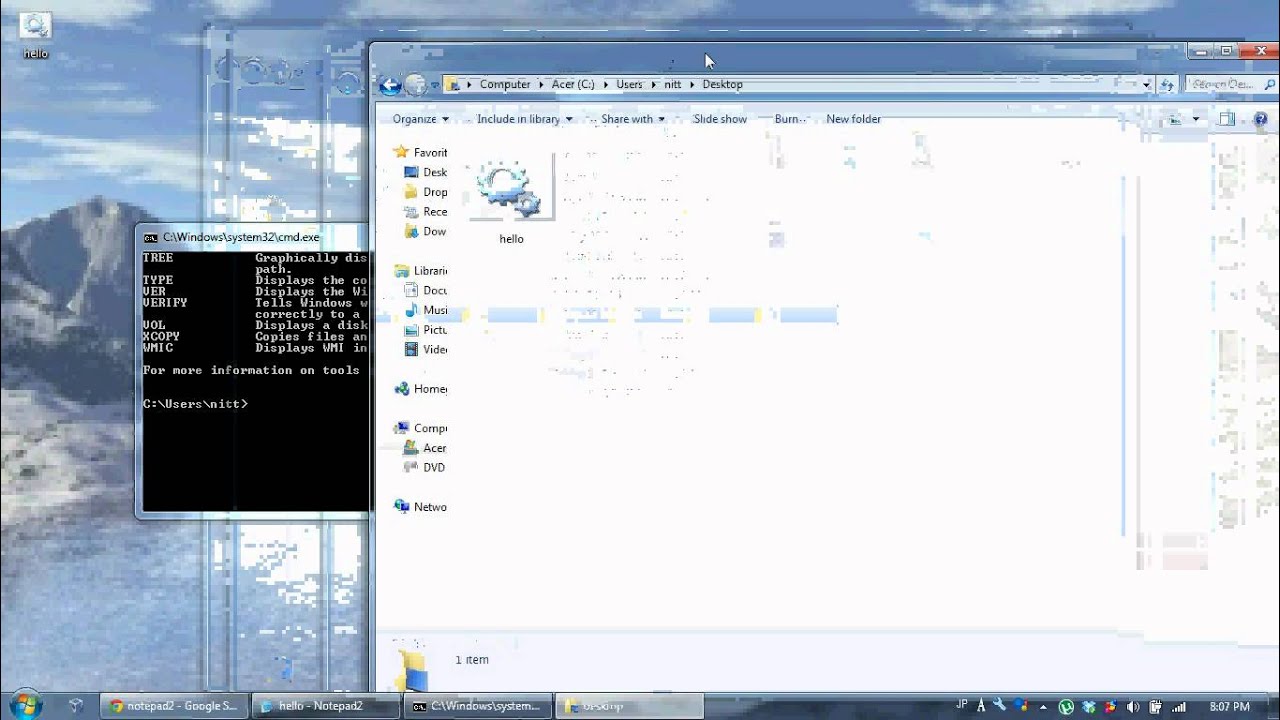 Batch Tutorial 2 - Understanding Paths
