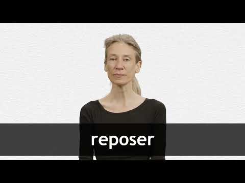 English Translation of “REPOSER” | Collins French-English Dictionary