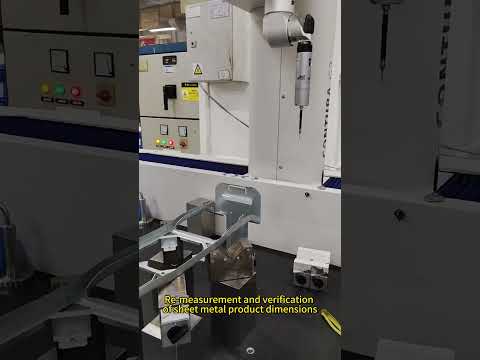 Re-measurement and verification of sheet metal part dimensions #precision #mold #Inspection#cmm