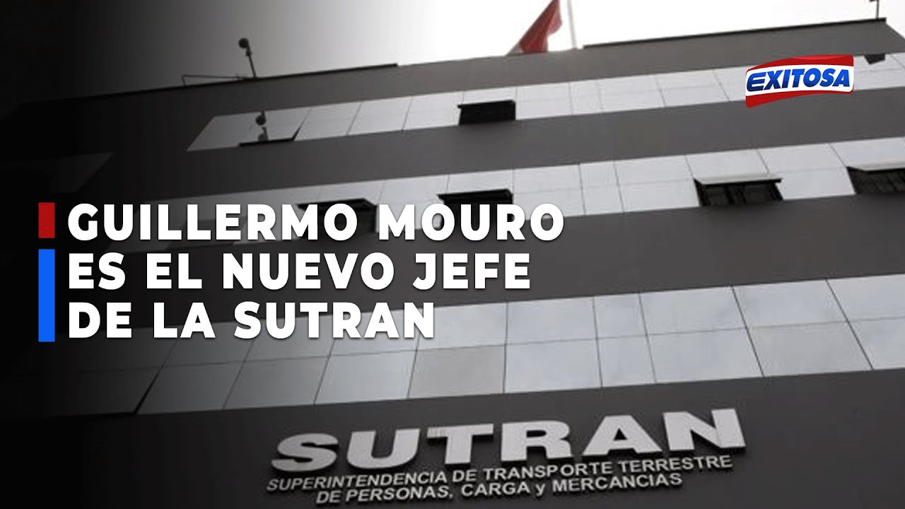 🔴🔵MTC designó a Guillermo Gouro Mogollón como nuevo superintendente de la Sutran