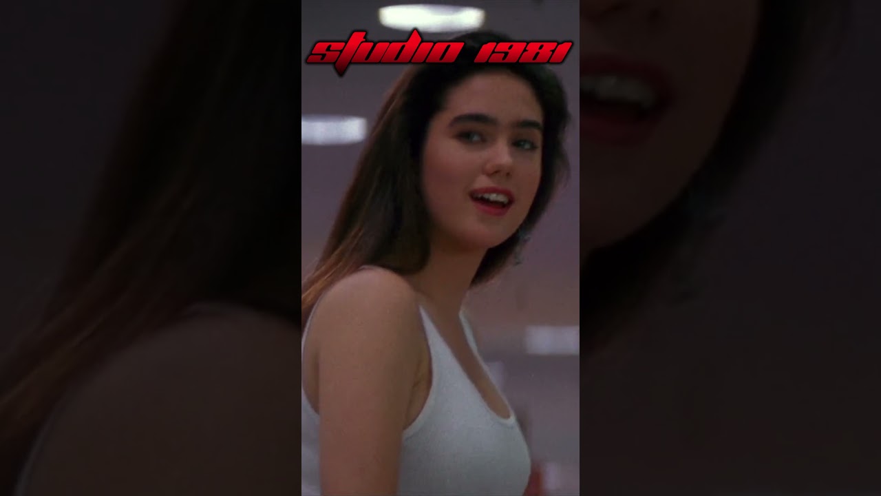 Jennifer Connelly riding a plastic horse #careeropportunities #jenniferconnelly