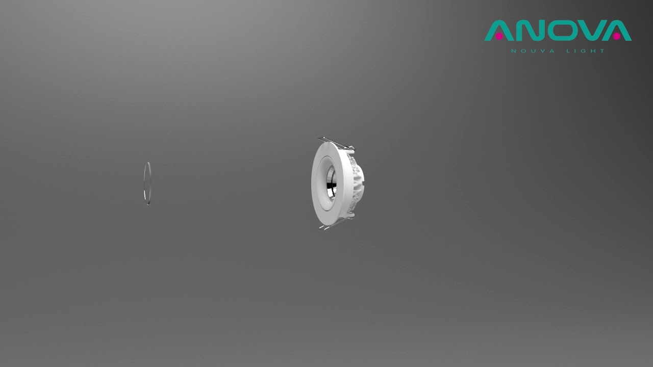ANOVA LIGHTING’s Adjustable 360° Rotatable and 21° Tiltable Recessed Spotlight