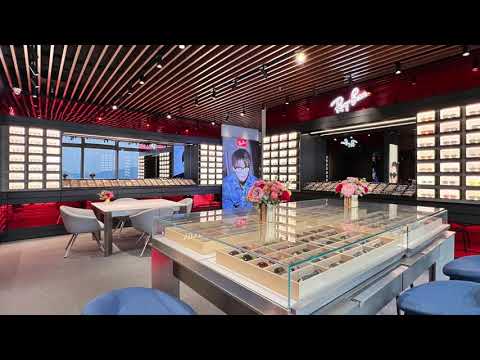 ESSILORLUXOTTICA showroom and office designed by Lapis Bureau in Shenzhen