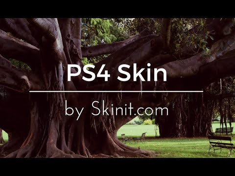 Skinit Wood PS4 Controller Skin | Unboxing Application Review