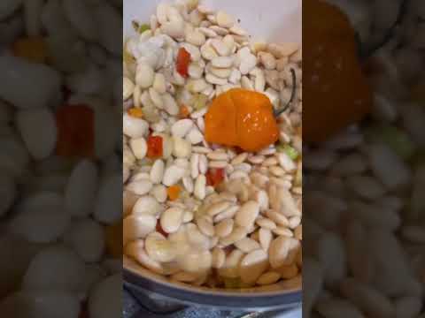 The Best Pot of Beans are Lima Beans or Butter Beans #soulfood