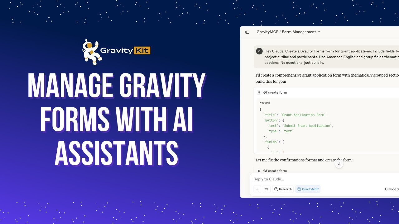 Getting started with MCP for Gravity Forms: Manage Gravity Forms with AI assistants