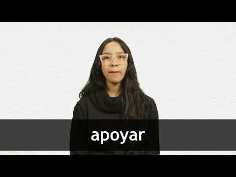 English Translation of “APOYAR” | Collins Spanish-English Dictionary