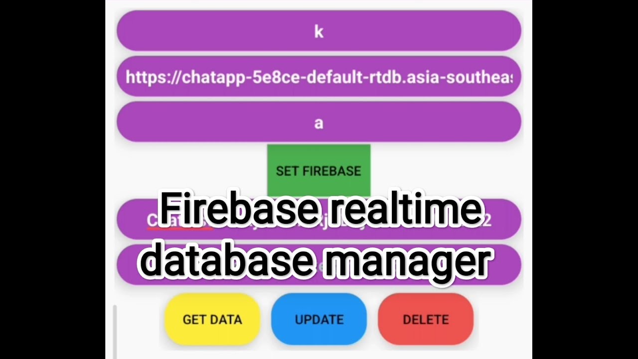 Firebase realtime database manager app #sketchware #firebase #coding #androiddeveloper