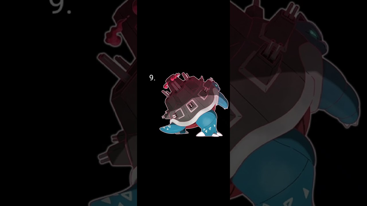9.Gigantamax Blastoise